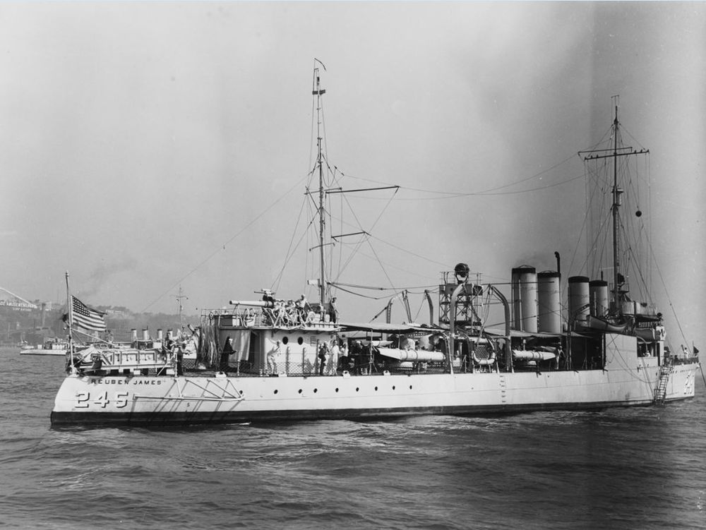 This Day in History: USS Reuben James, first warship lost in World War II