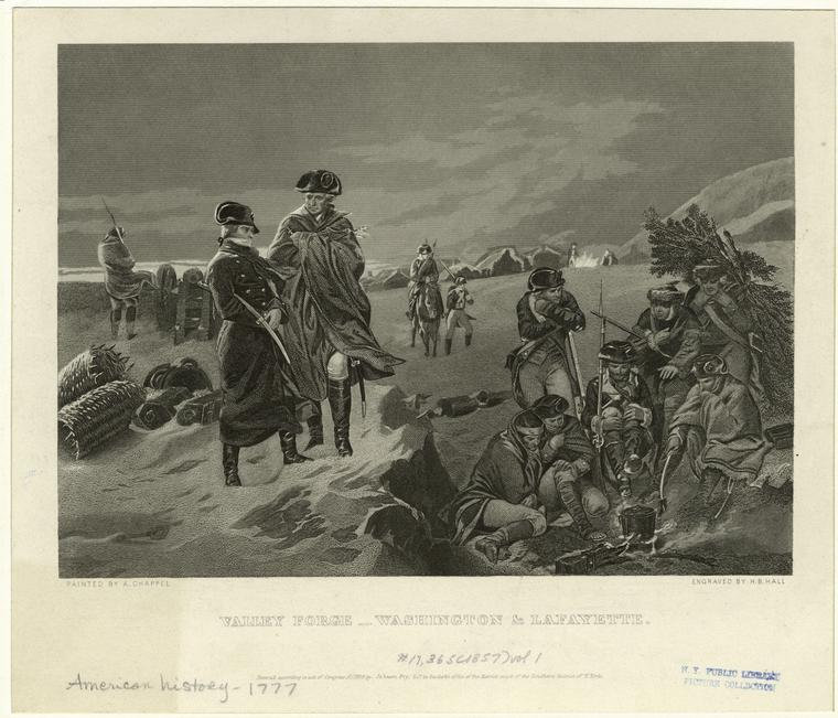 This Day in History: Washington's pleas from Valley Forge