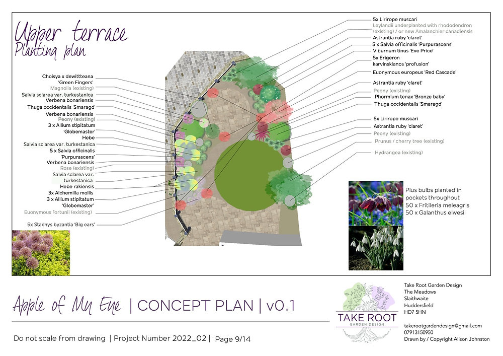 Anatomy of a planting plan