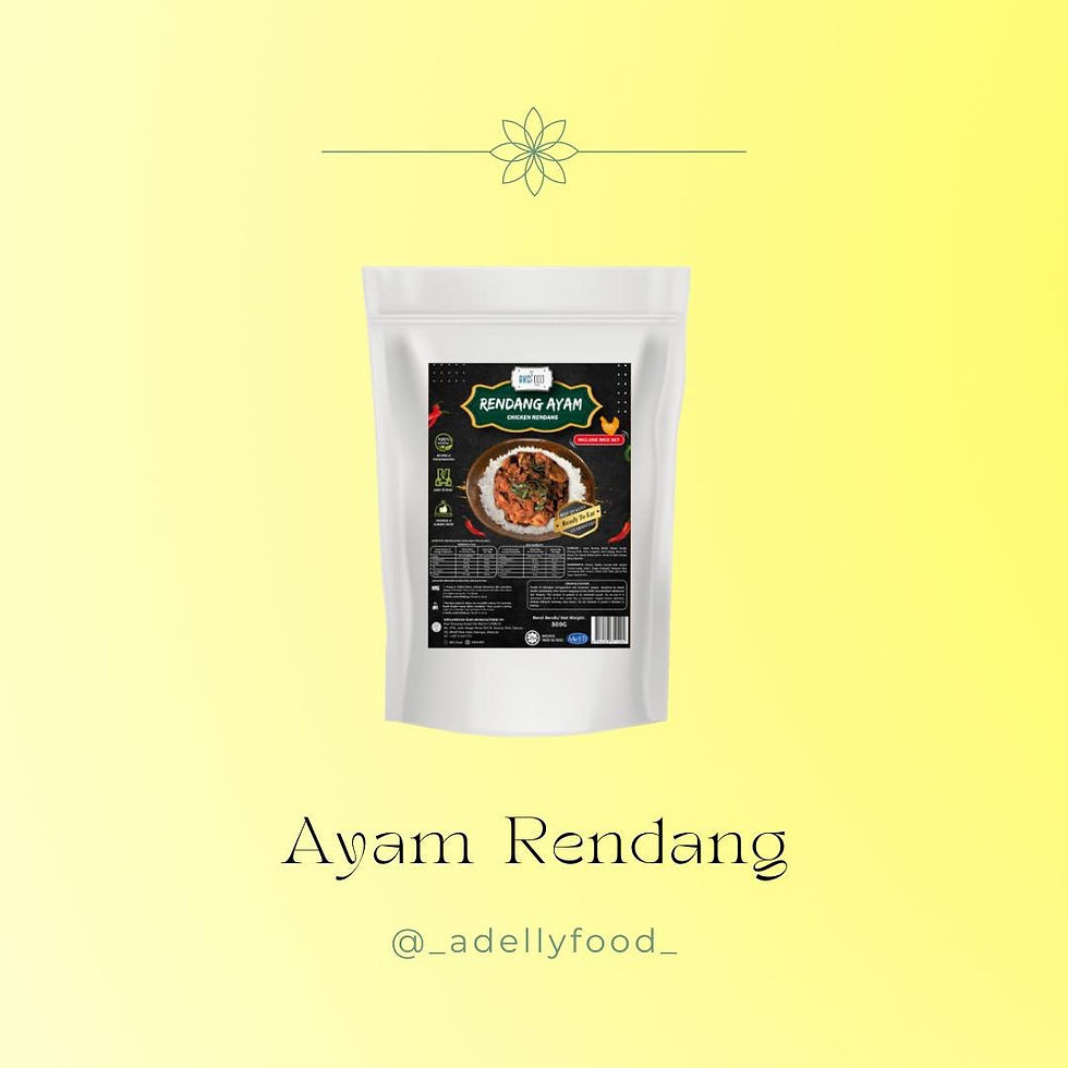 AYAM RENDANG MEAL | adellyfood