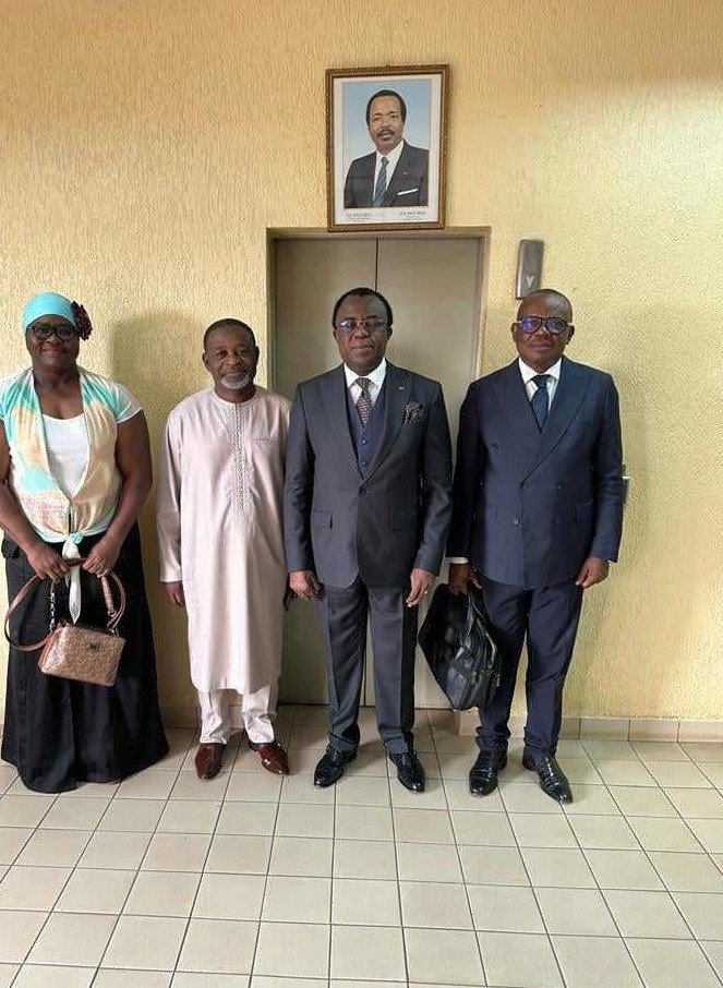 AUB AI Summit Preparations: Meeting with Cameroon's Minister of Basic ...