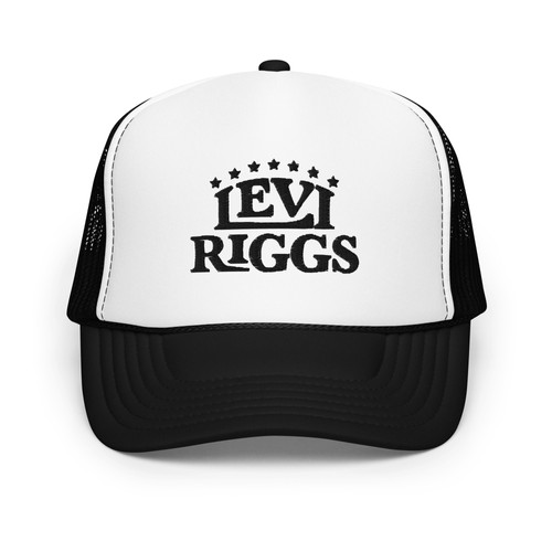 Levi Riggs 7 Star Logo Foam trucker hat | My Site