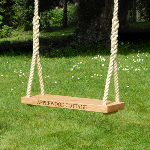 Family Oak Rope Tree Swing | Stapehill Workshop