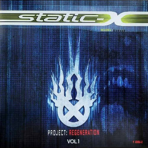Static-X - Project Regeneration Volume 1 (Green & blue swirl) - Vinilo | Chincolarecords