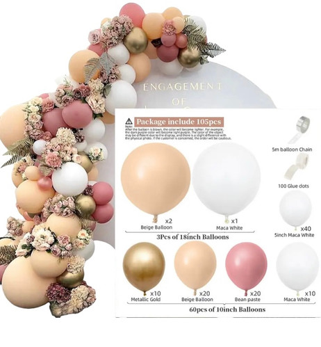 KIT BALLONS 105 pcs | Creation Especially