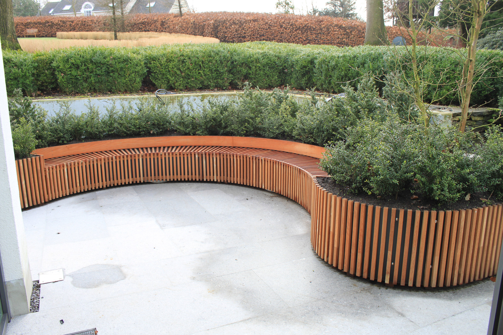 PeetersJef.be - Gebogen Houten Plantenba