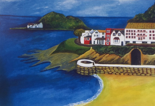 Looe Island | ginasartstudio