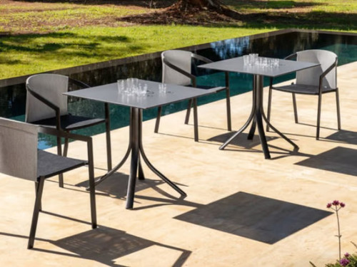Push Drop-Leaf Garden Table With HPL Top | Great Outdoors Malta