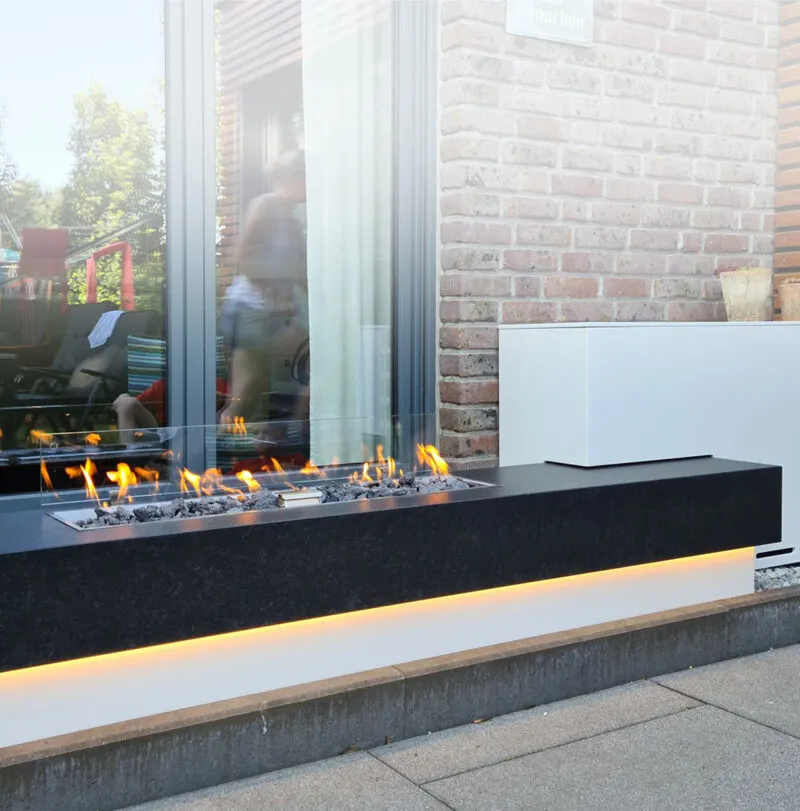 OUTDOOR GAS FIREPLACE | Planika Malta