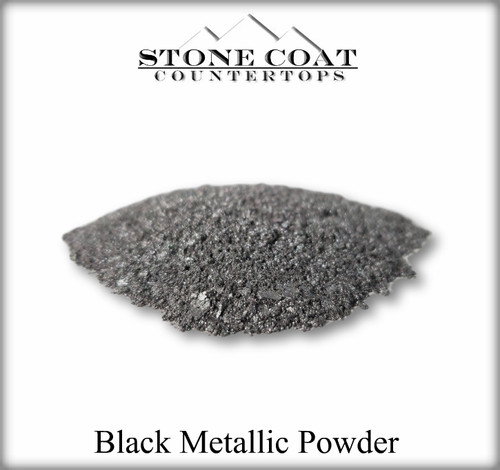 Black Metallic Powder | stonecoatcountertops