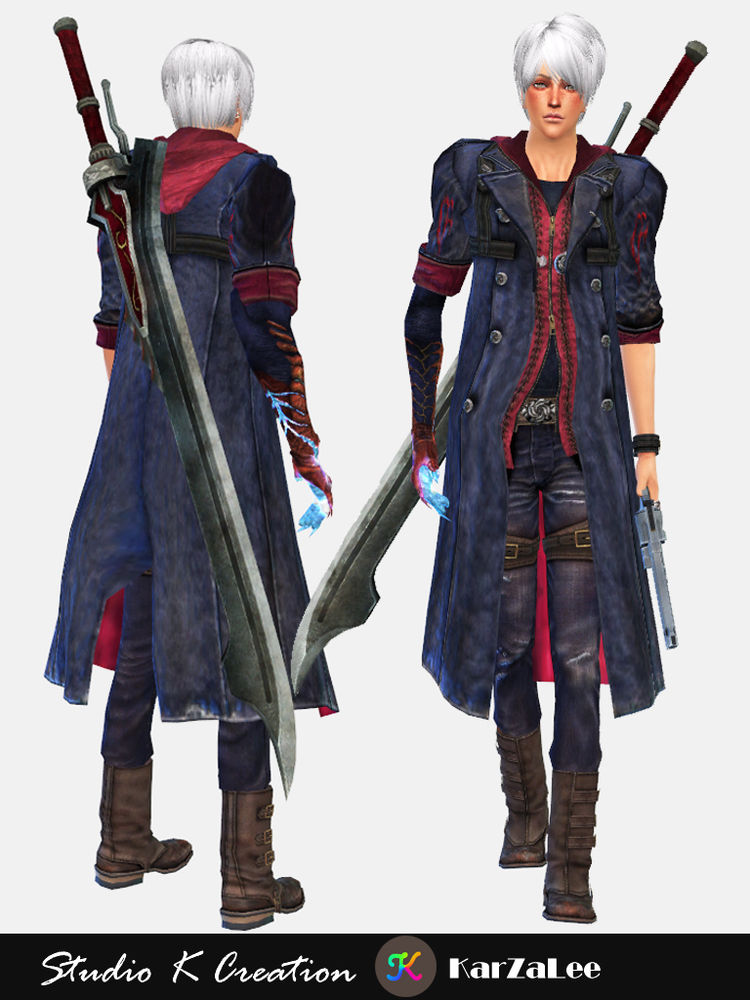 DMC4 Nero's full outfit