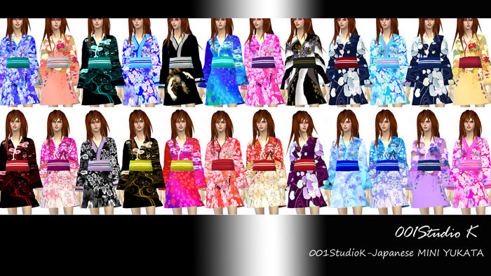 Japanese Mini YUKATA Updated