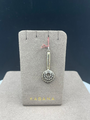 Sterling Silver Curry Comb Charm | tatesgallery