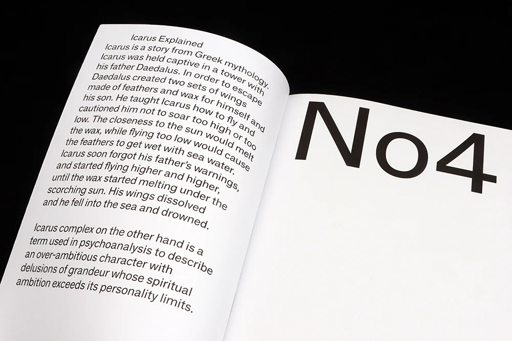 Icarus Complex #4 | MAGAZINA