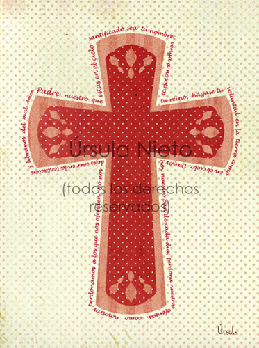 Cruz en Rojo | primeracomunion