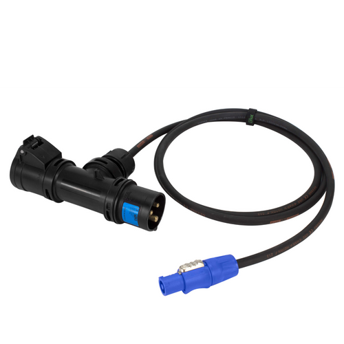 16A T-Line > PowerCON In - 5m Cable | Ultra Live AV