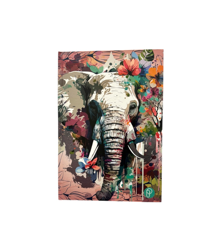 A5 Hardback Notebook - Elephant Design | Marvy Shop