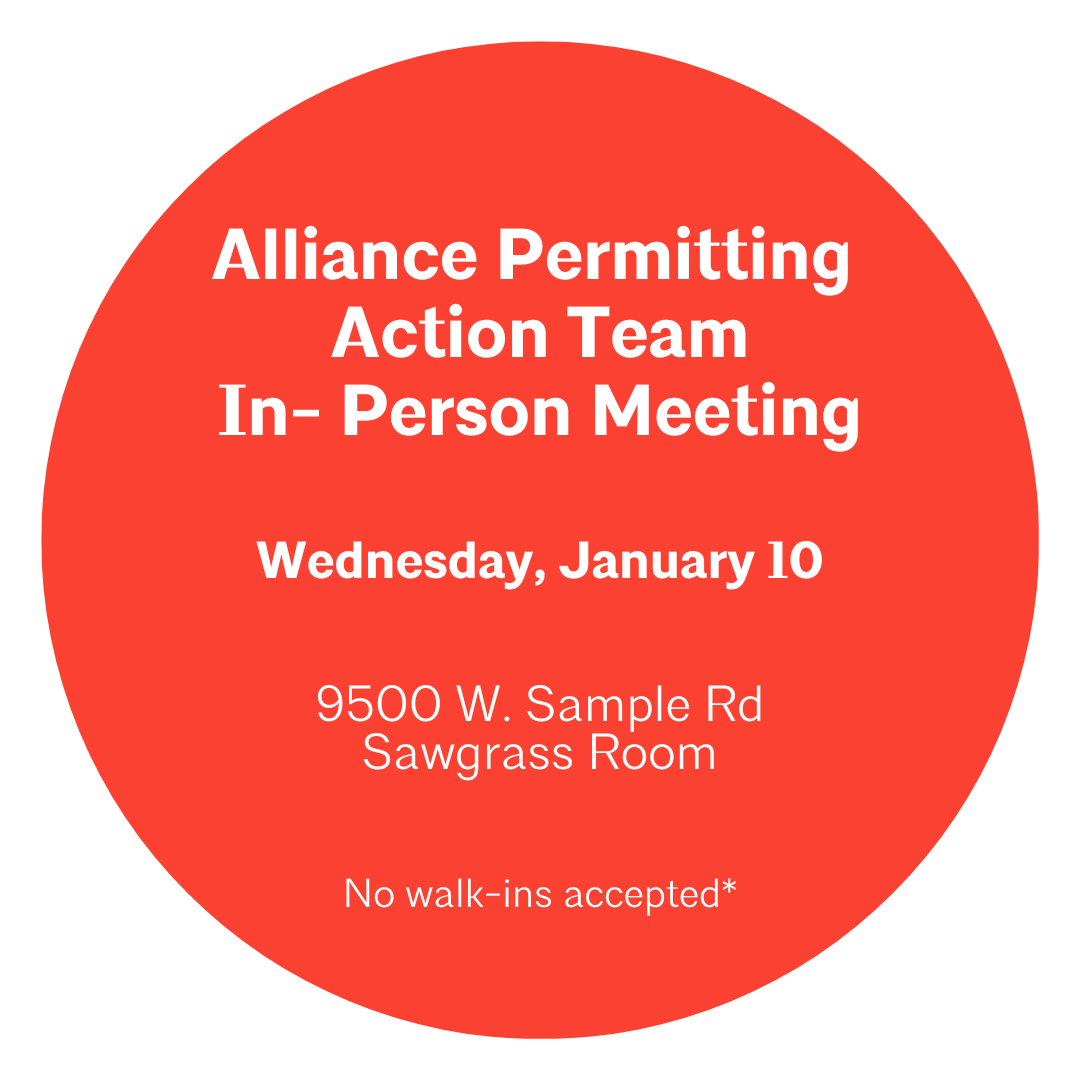 Alliance Permitting Action Team Meeting | aiafortlauderdale