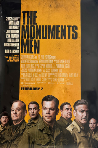 Monuments Men Movie Poster | MonumentsMenWomenFnd