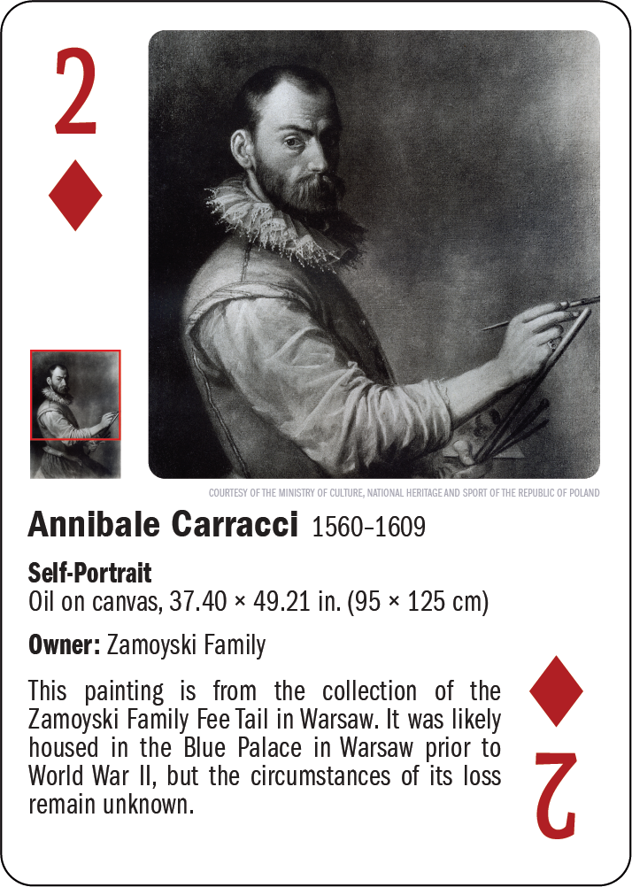 Annibale Carracci (1560-1609) | Self-Portrait | WWII Most Wanted Art ...