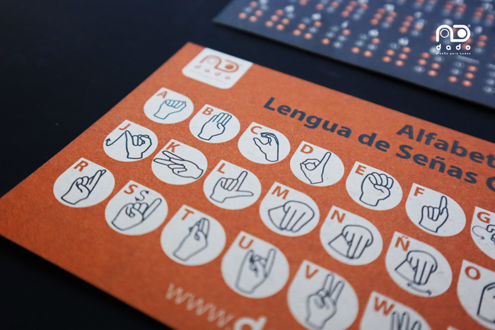 Alfabeto Braille y LSC | Dado dpt