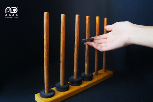 Ábaco vertical abierto | Dado dpt