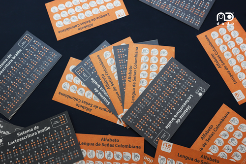 Alfabeto Braille y LSC | Dado dpt