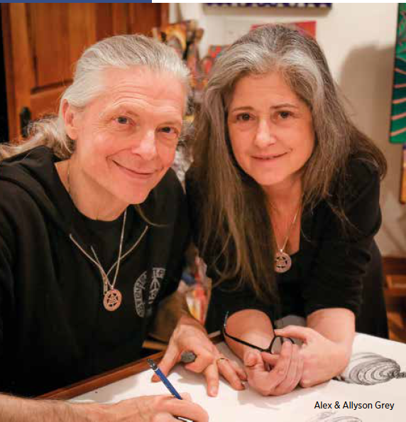 BEING THE LIGHT: AN INTERVIEW WITH ALEX & ALLYSON GREY