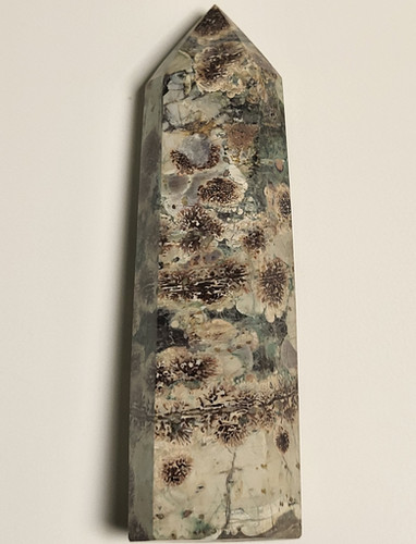 Russian Flower Agate Tower | Elle Aura Gems