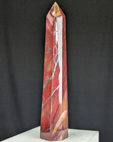 Purple Mookaite Tower | Elle Aura Gems