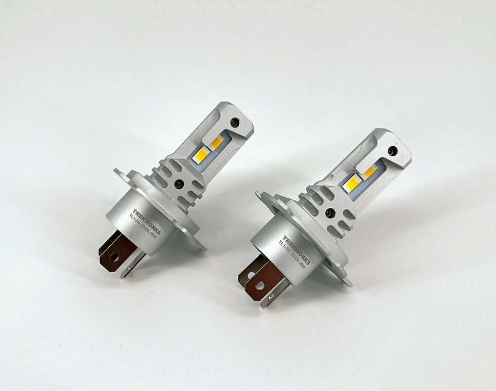 True 3000K H4 LED Bulbs | Trekworks