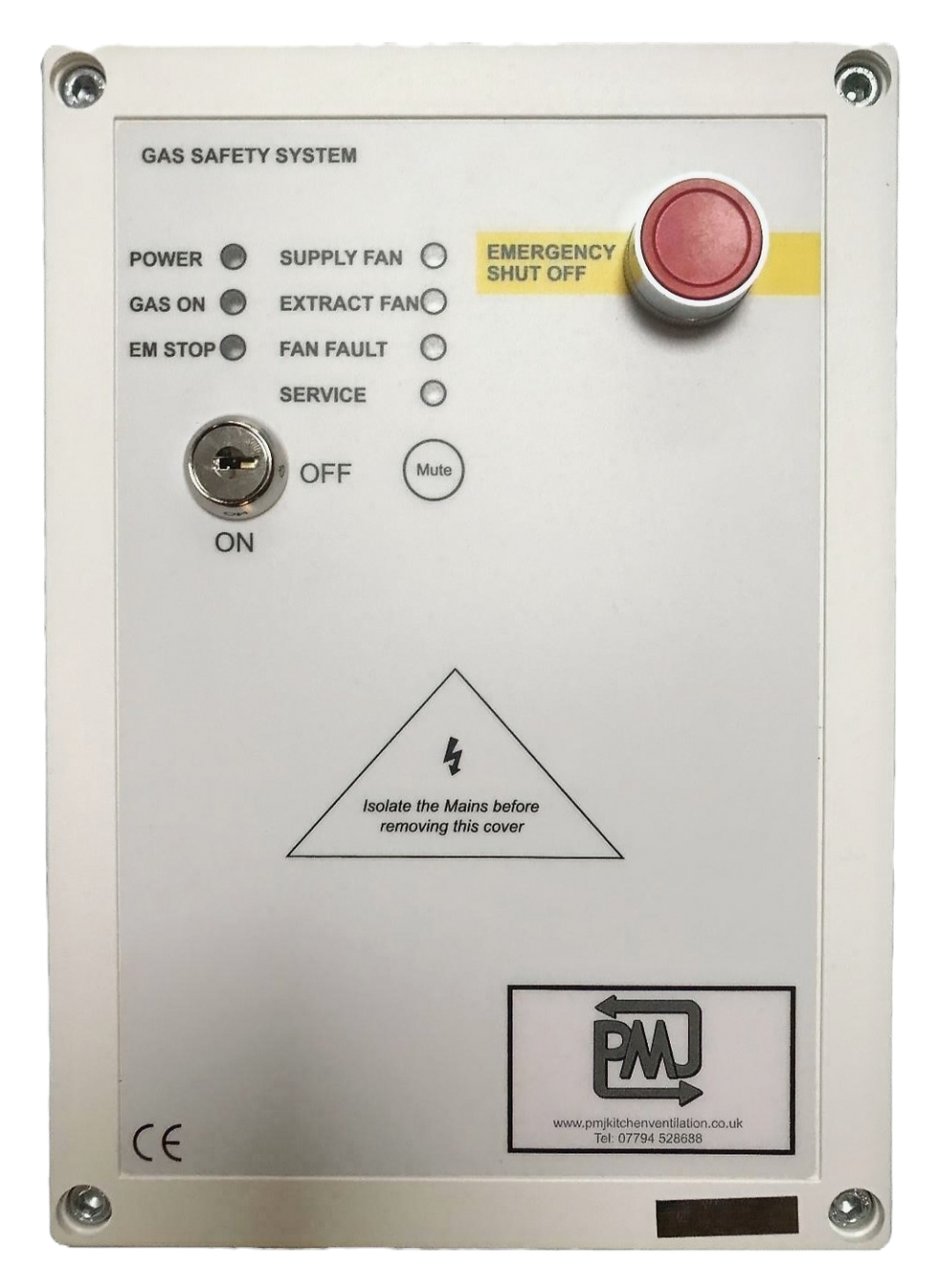 Gas Interlock Panel System Merlin CT1250 Current Monitoring | PMJ