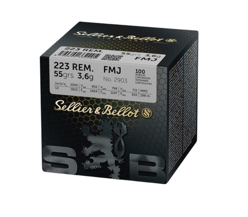S&B .223 Rem 55gr 3.6g | Bazooka