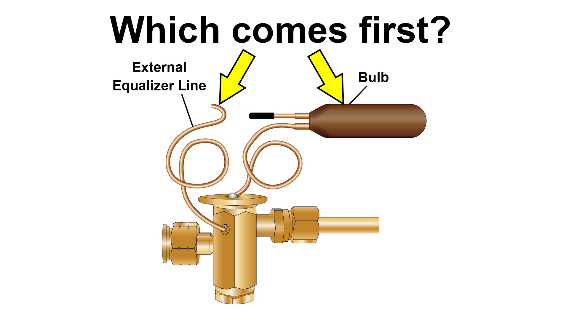 Txv Bulb Mounting Position And External Equalization