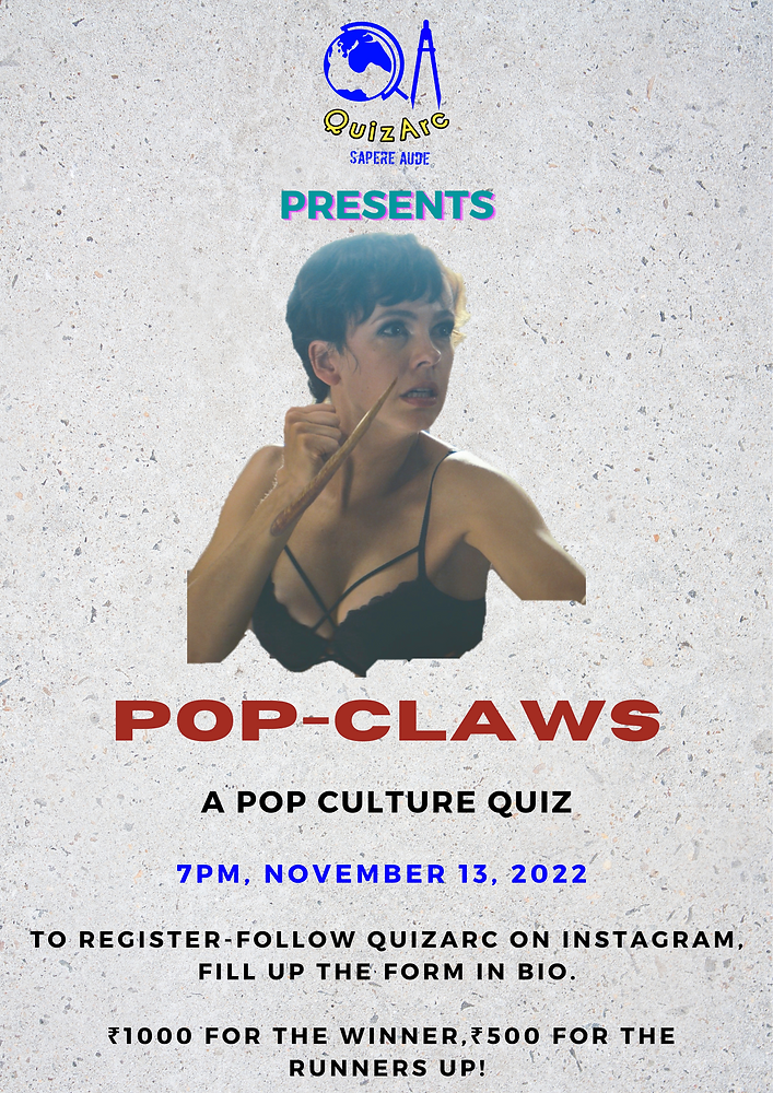 Pop-Claws || A Pop culture Quiz