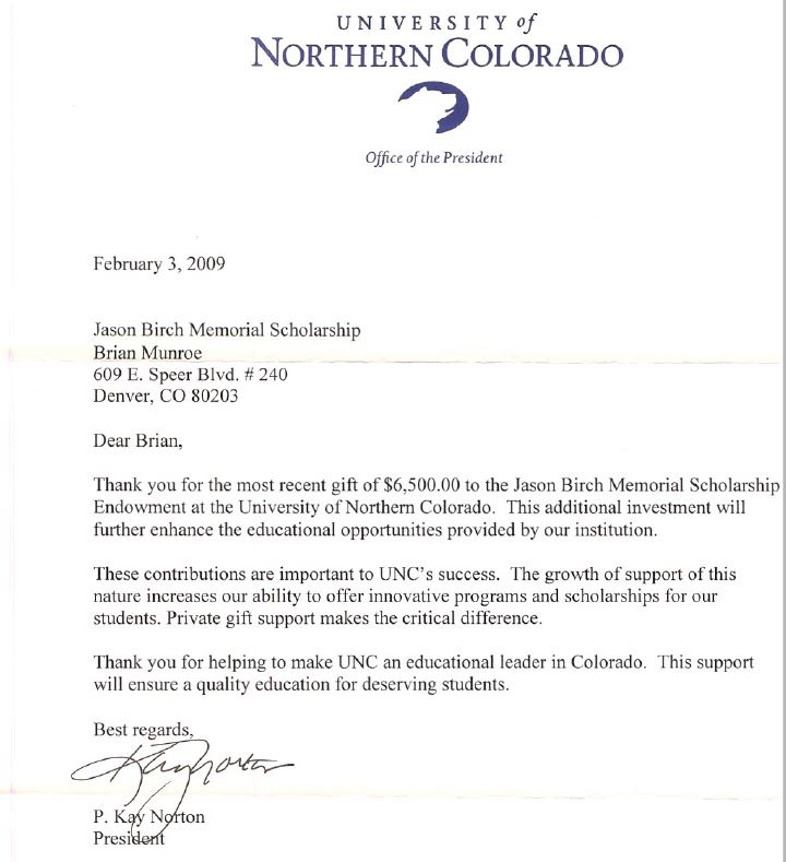 About | The Birch Memorial Fund