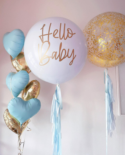 Hello Baby Balloon Bouquet | Balloon Bouquet Delivery | My Florida Balloons