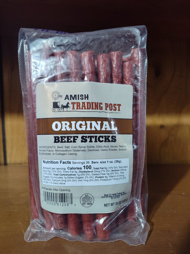 Meat Snack Sticks 36oz Original | The Amish Trading Post