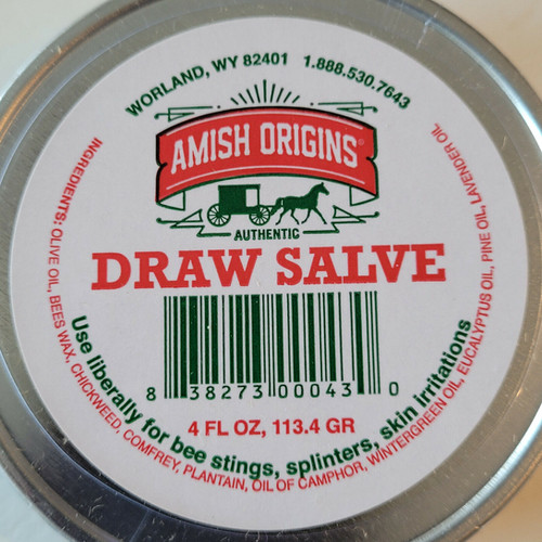 Authentic Amish Draw Salve | The Amish Trading Post