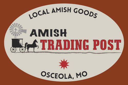 Trading Post Oval Sticker | The Amish Trading Post