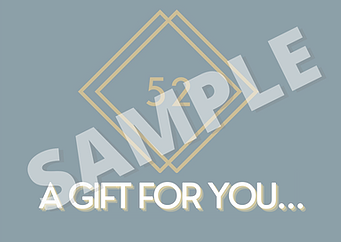 52 Rose Lane Bistro Gift Card | 52 Rose Lane