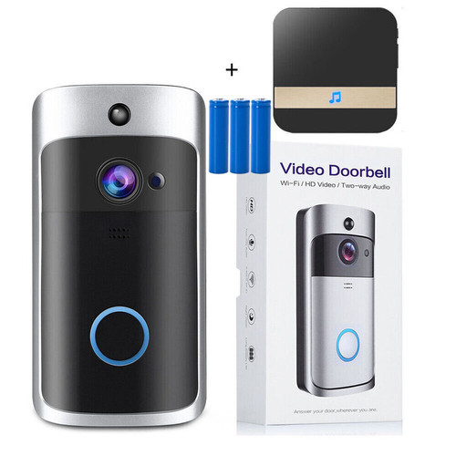 Smart Wireless Wi-Fi Video Camera Doorbell With Night Vison | Stronics