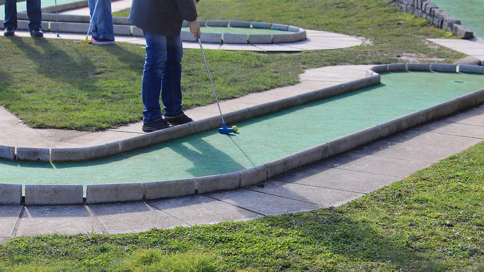How To Build A Mini Golf Course At Home