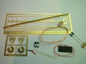 OO Gauge Double Yellow Yard Light Kit | CR Signals