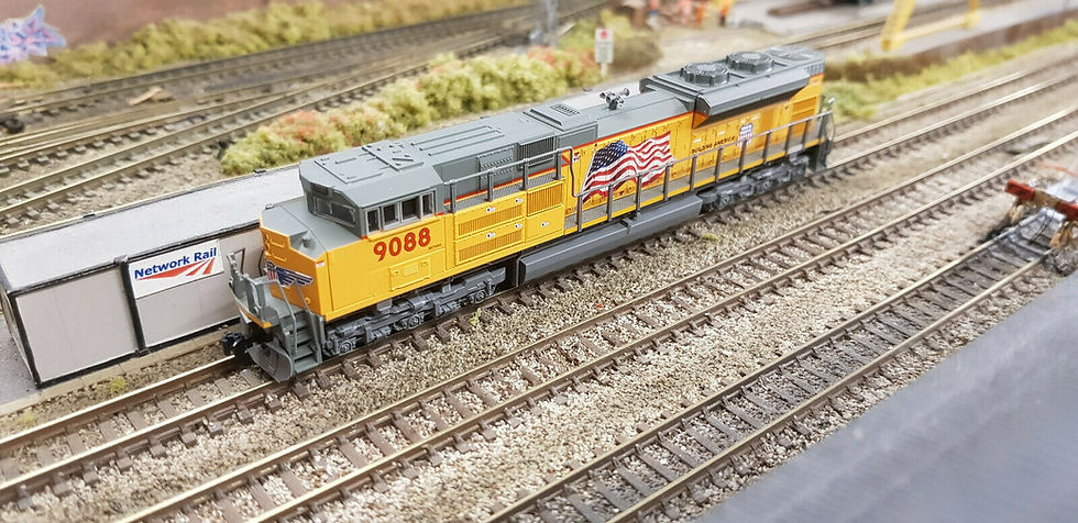 Kato 176-8522 N Locomotive EMD SD70ACe Nose Headlight Union Pacific ...