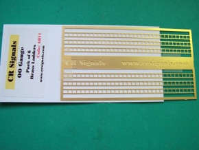 OO Gauge Brass ladders (Pack of 6) | CR Signals