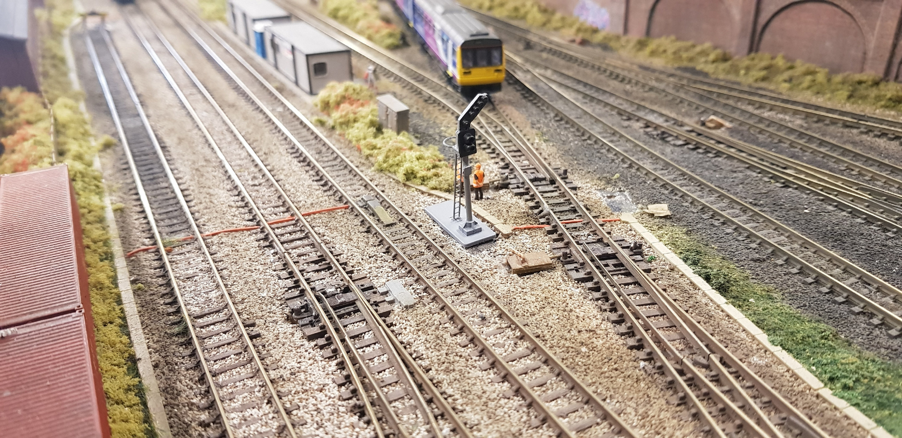 N Gauge 2 Aspect Dummy Signal With Ring (Non Working) | CR Signals