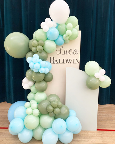 Waterfall Garland with Personalised Large & Medium Props | Sophie Styled It