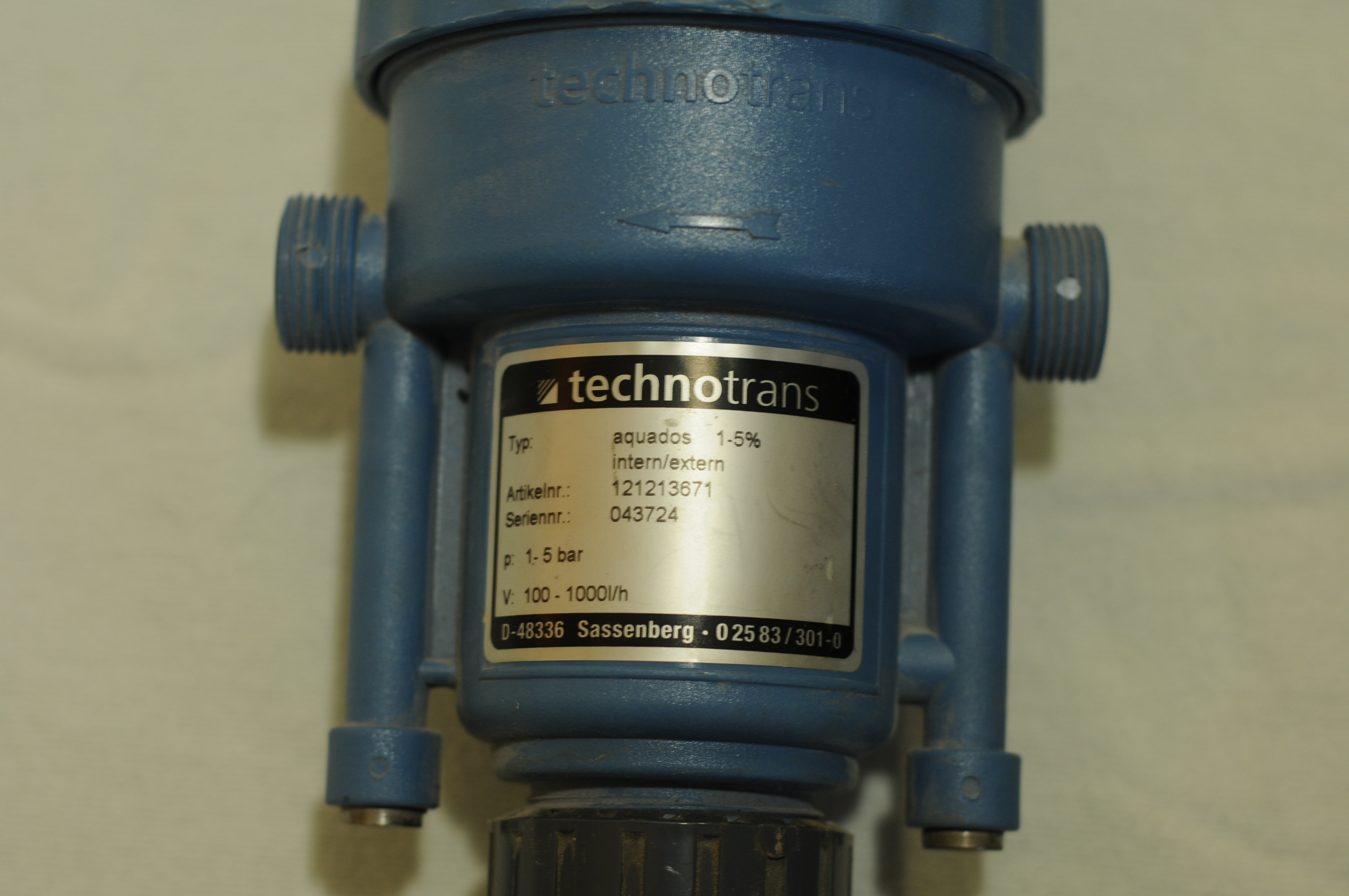 Technotrans Aquados Doser -- TT# 121.21.3671 | aaams