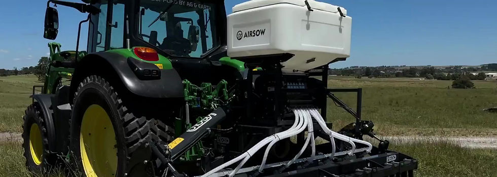 Small Air Seeder For Sale By AirSow | Pneumatic Seed Drills